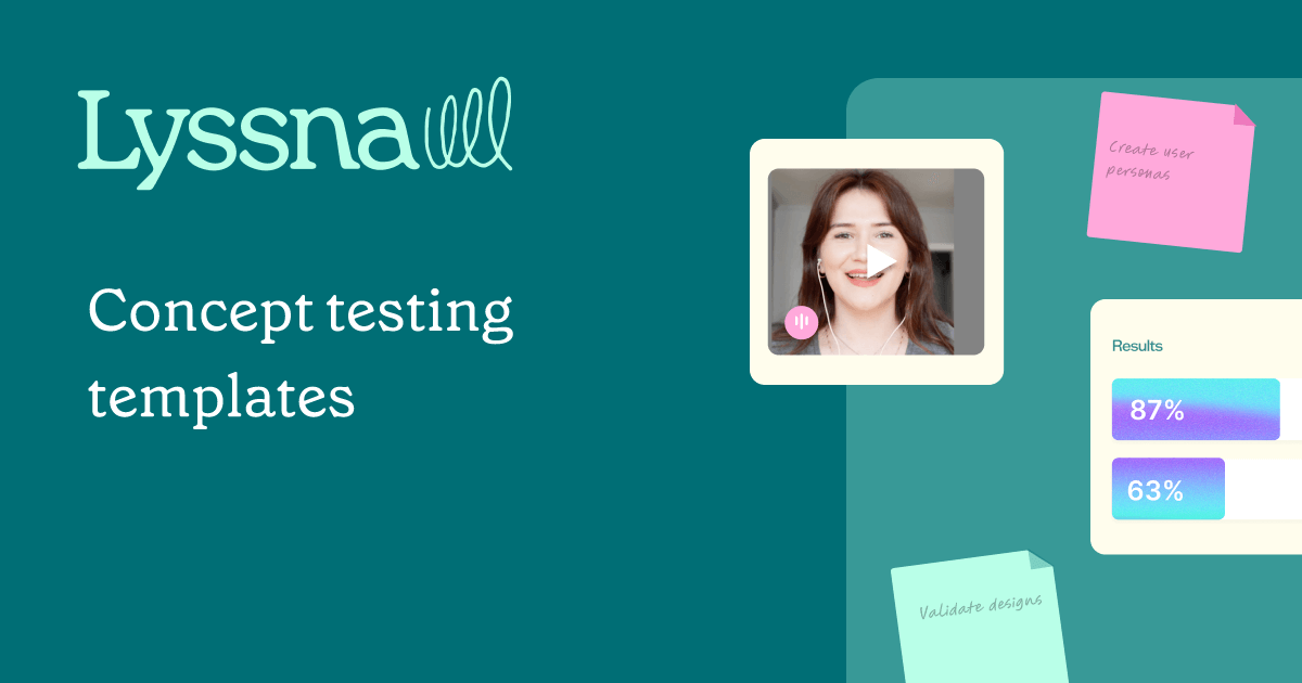 Concept testing templates | Lyssna Concept testing templates | Lyssna